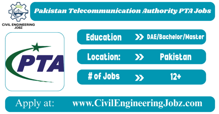 Pakistan Telecommunication Authority PTA Jobs | Online Apply - Civil ...
