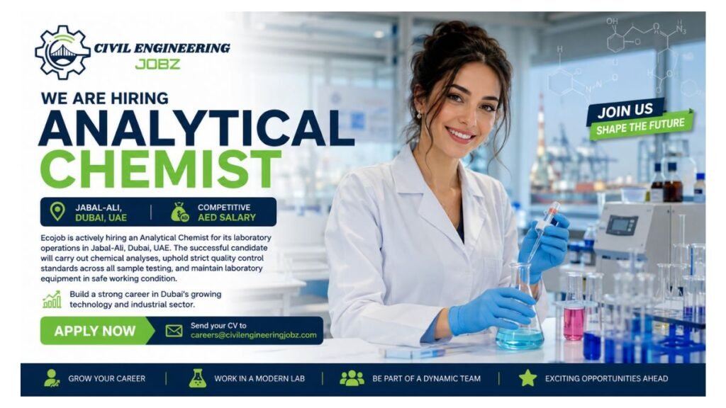 Analytical Chemist Jobs Dubai UAE 2026